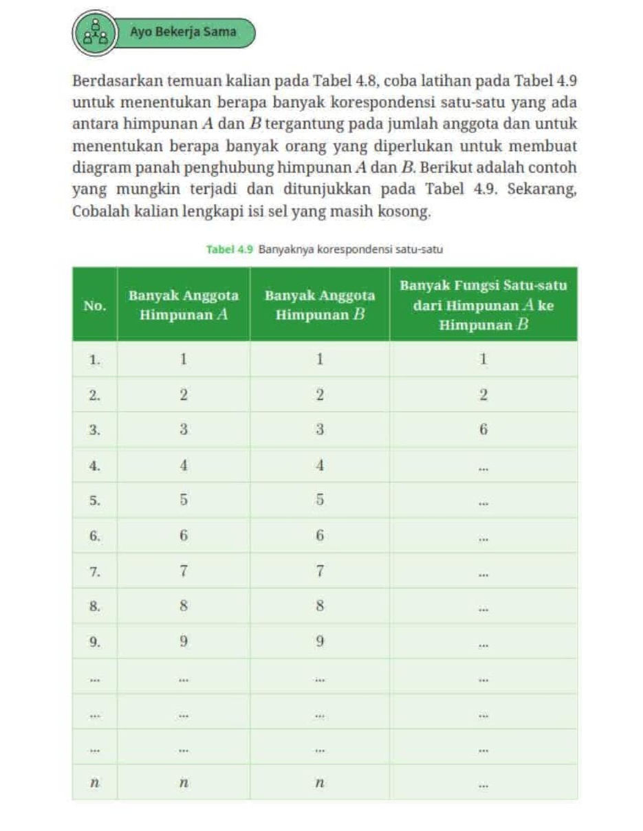 Berdasarkan temuan kalian pada Tabel 48 coba | StudyX