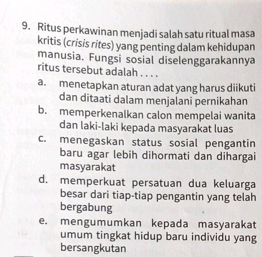 9 Ritus perkawinan menjadi salah satu ritual | StudyX