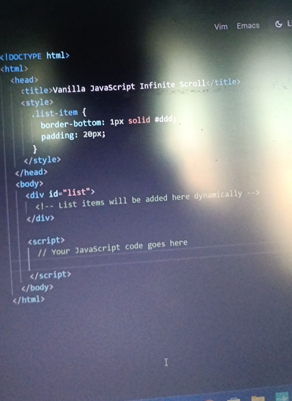 Vanilla JavaScript Infinite Scroll | StudyX