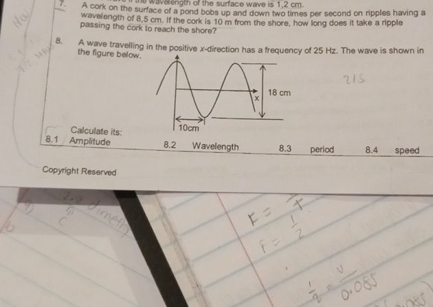 A wave travelling in the positive | StudyX