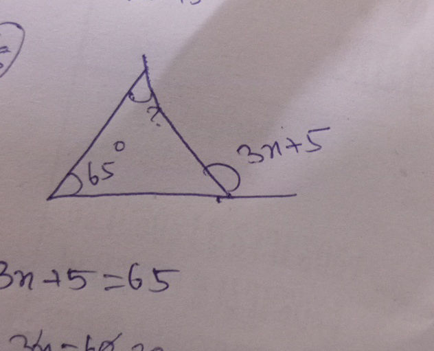 Find the value of n in the given figure | StudyX