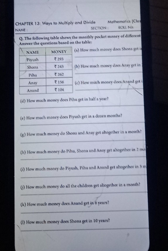 CHAPTER 13 Ways to Multiply and Divide | StudyX