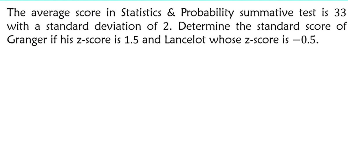 The average score in Statistics Probability | StudyX