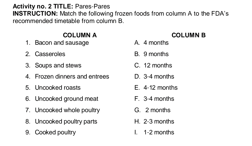 Activity no 2 TITLE Pares-Pares INSTRUCTION | StudyX