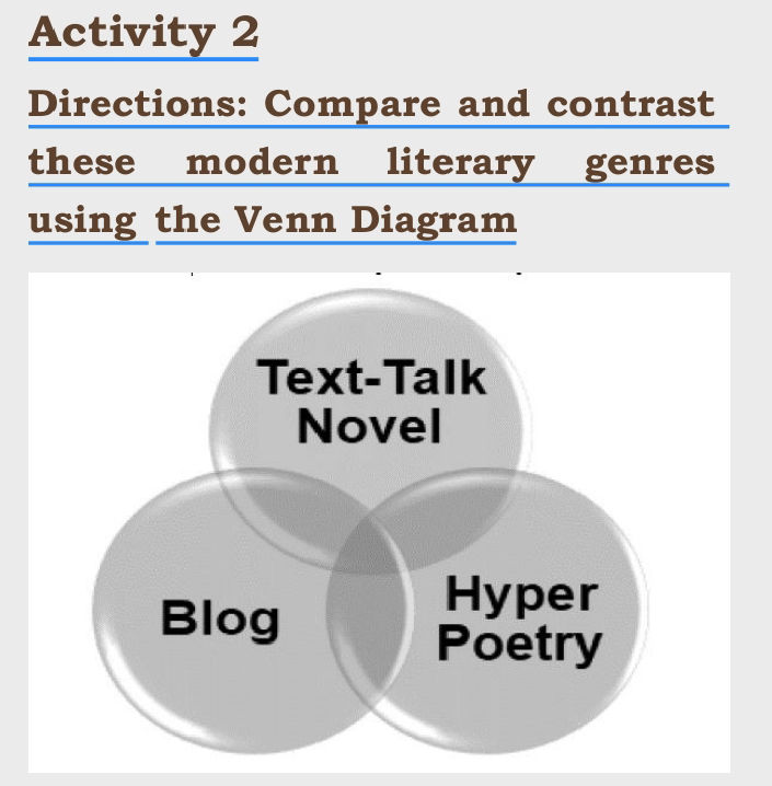 Activity 2Directions Compare and contrast | StudyX
