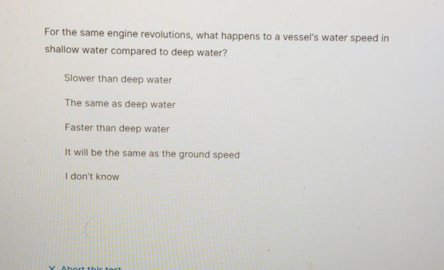 For the same engine revolutions what happens | StudyX