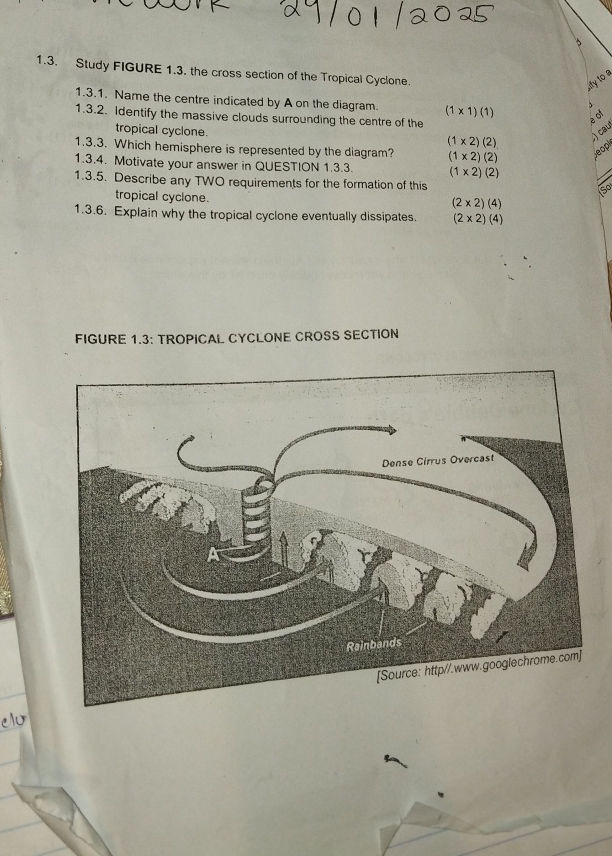 13 Study FIGURE 13 the cross section of the | StudyX