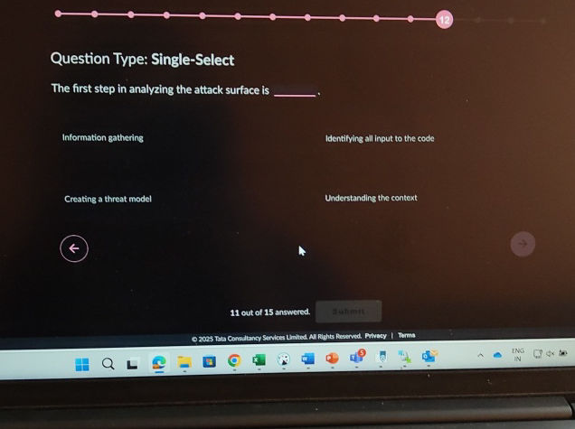 Question Type Single-Select The first step | StudyX