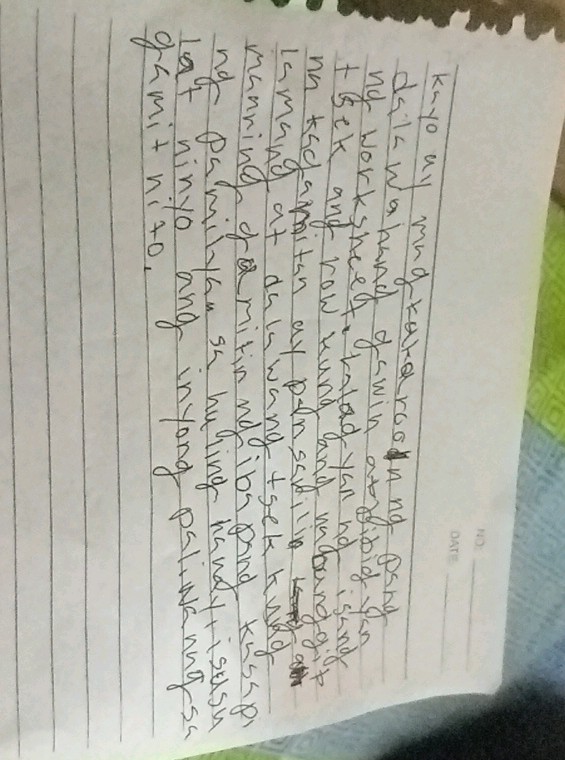 kayo ay may gawaing pangkatang gawain kayo | StudyX