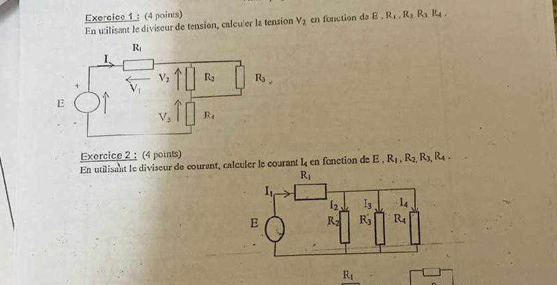 Exercice 1 (4 points) En utilisant le | StudyX