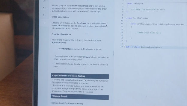 Write a program using Lambda Expressions to | StudyX