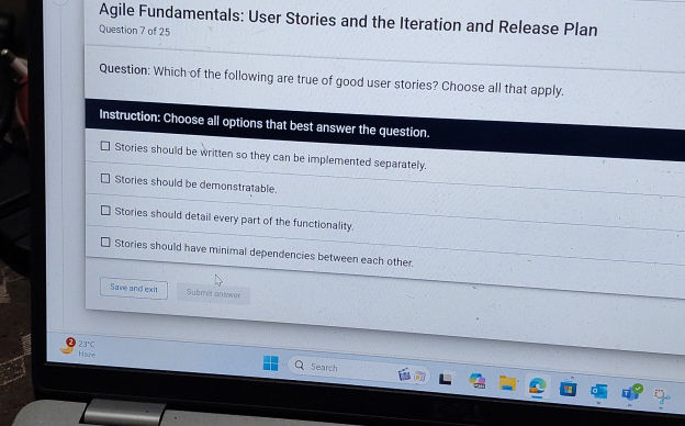 Agile Fundamentals User Stories and the | StudyX