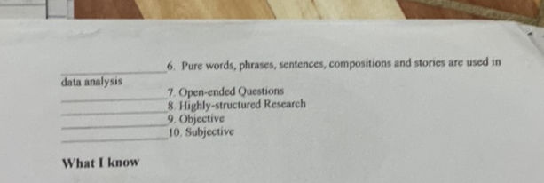 6 Pure words phrases sentences compositions | StudyX