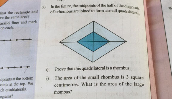 5) In the figure the midpoints of the half | StudyX