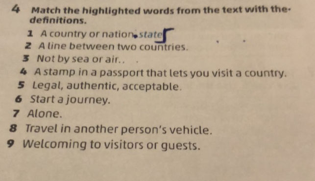 4 Match the highlighted words from the text | StudyX