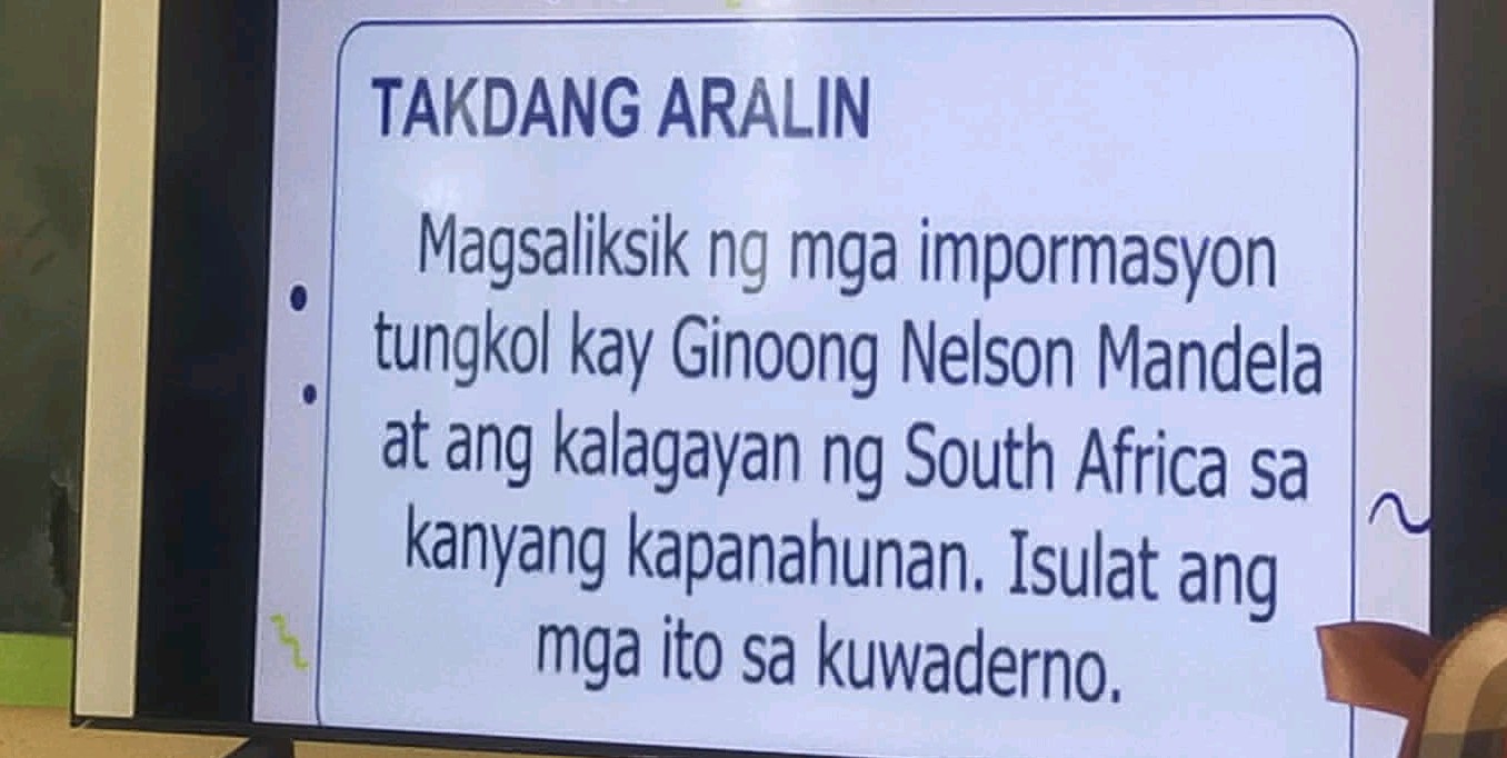 TAKDANG ARALIN Magsaliksik ng mga | StudyX