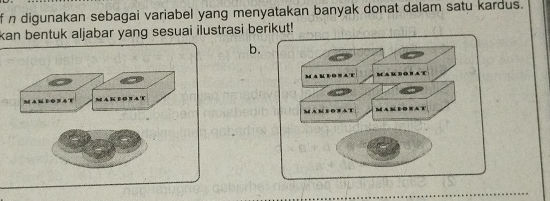 Jika n digunakan sebagai variabel yang | StudyX