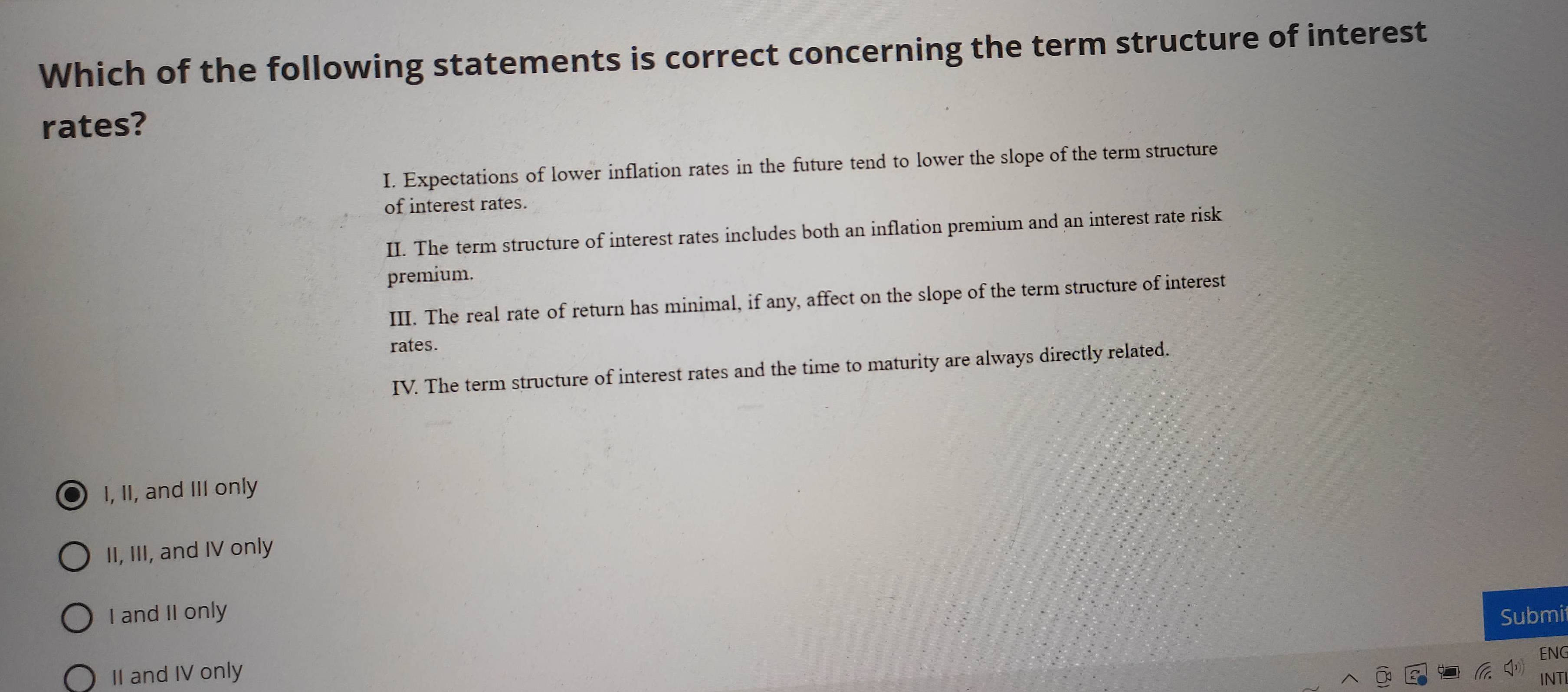 Which of the following statements is correct | StudyX