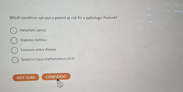 Which condition can put a patient at risk | StudyX