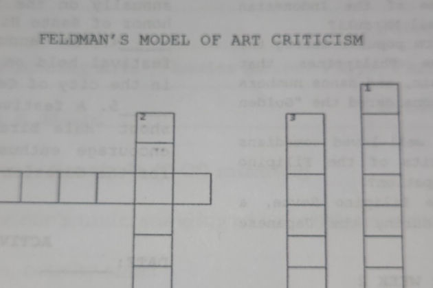Feldmans Model of Art Criticism | StudyX
