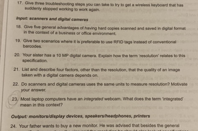 17 Give three troubleshooting steps you can | StudyX