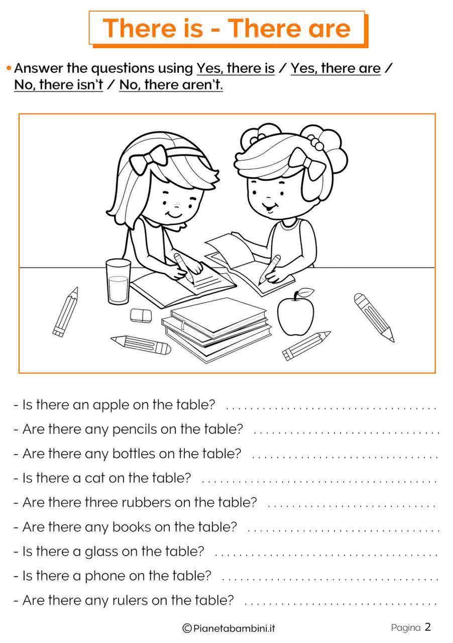 There is - There are Answer the questions | StudyX