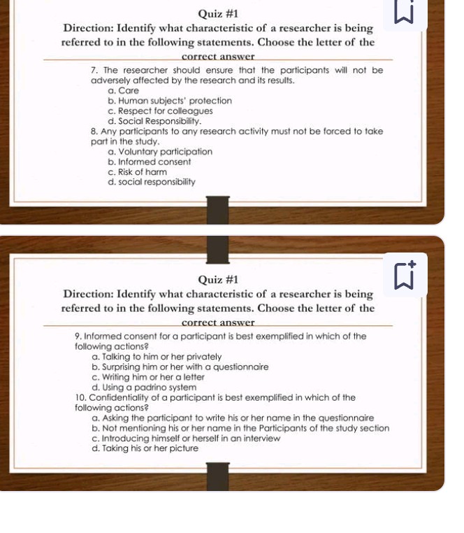 Quiz 1 Direction Identify what | StudyX