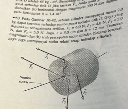 53 Pada Gambar 10-42 sebuah silinder | StudyX