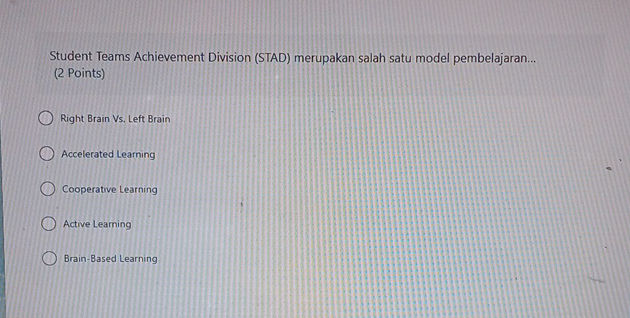 Student Teams Achievement Division (STAD) | StudyX