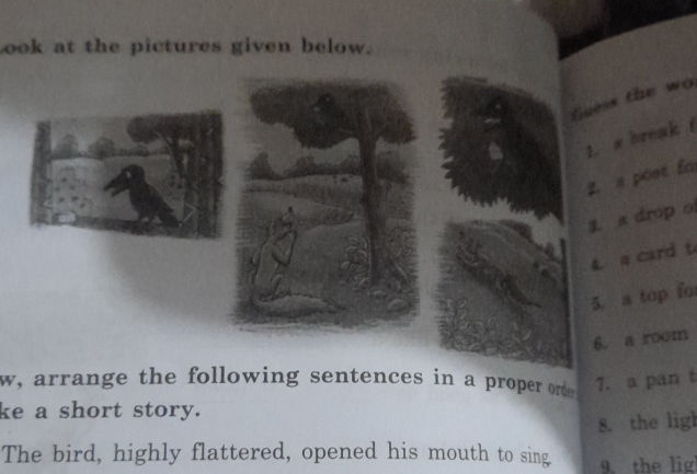 Look at the pictures given beloww arrange | StudyX