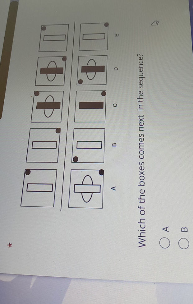 Which of the boxes comes next in the | StudyX