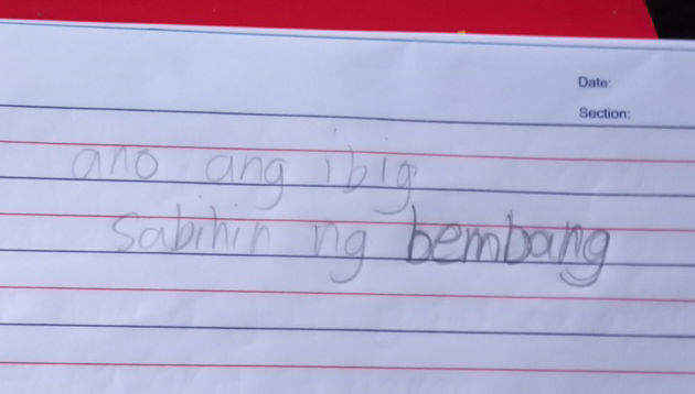 ano ang ibig sabihin ng bembang