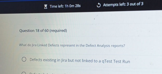 Question 18 of 60 (required) What do Jira | StudyX