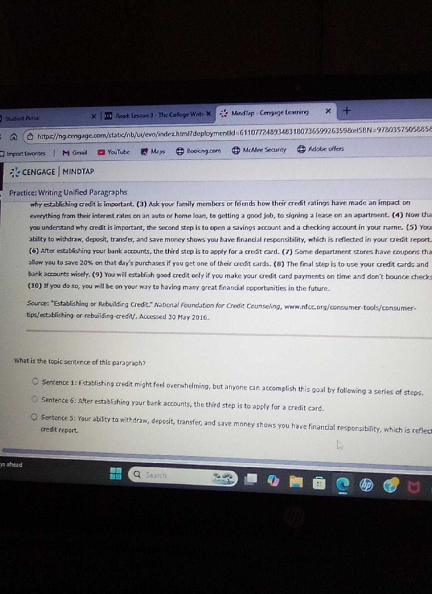 Practice: Writing Unified Paragraphs why