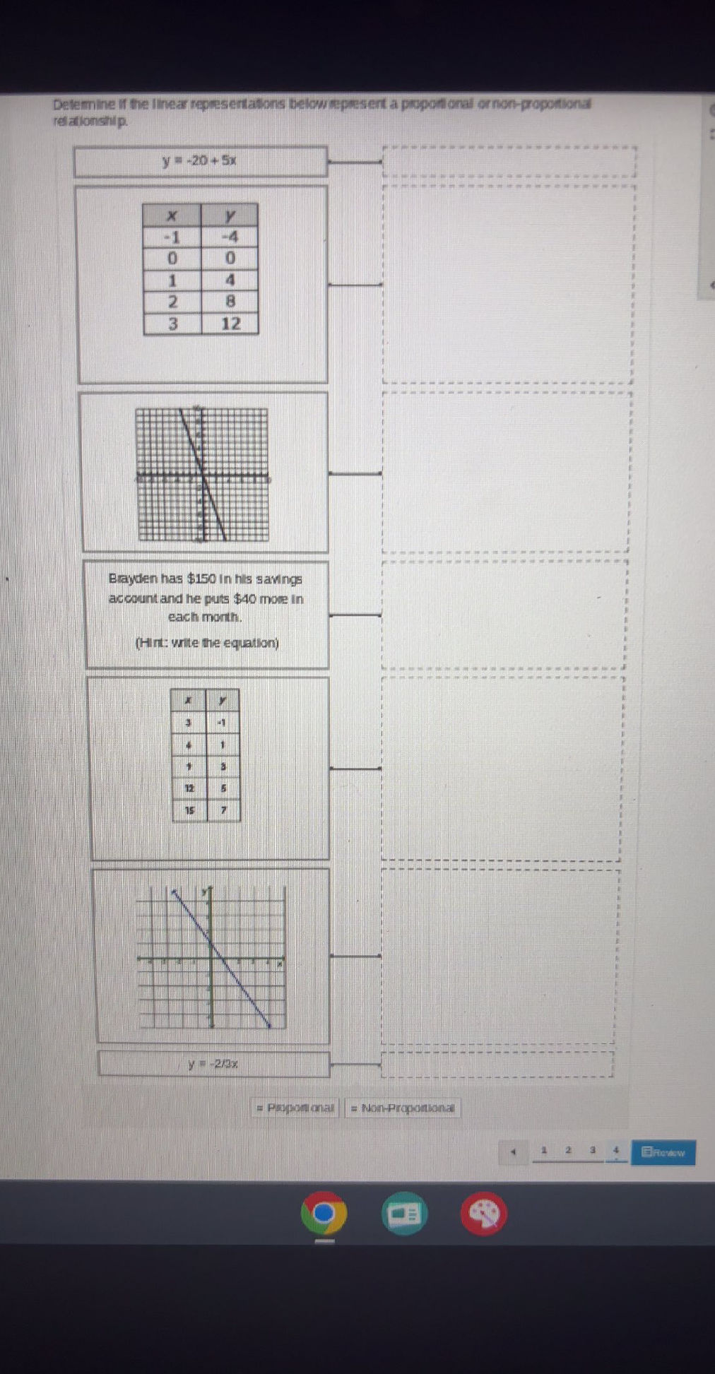 Determine if the linear representations | StudyX