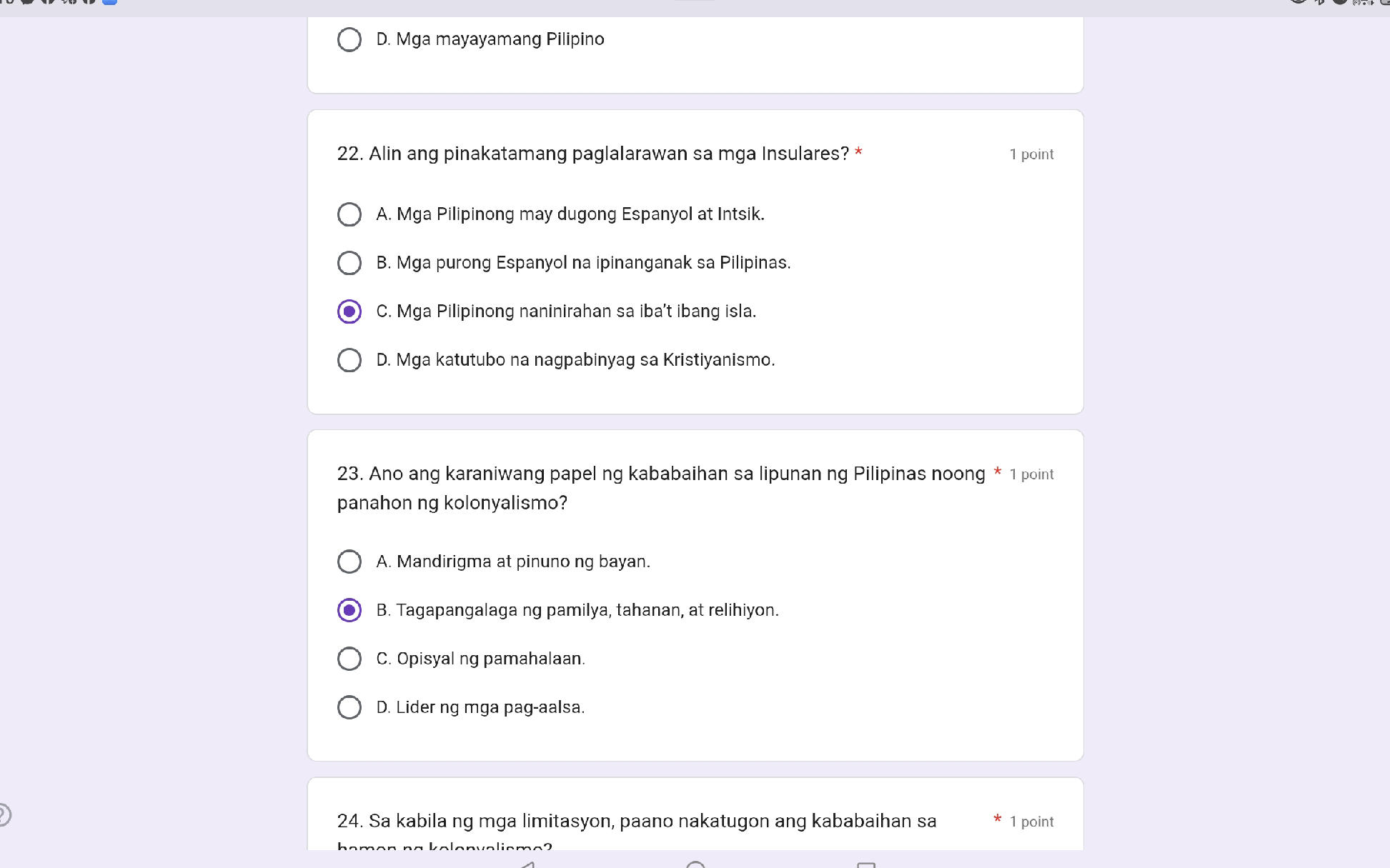 22. Alin ang pinakatamang paglalarawan sa | StudyX