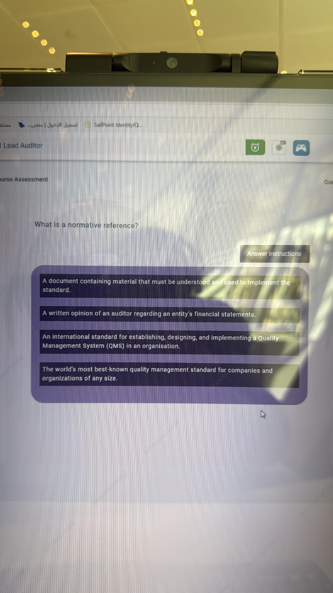 What is a normative reference? A document | StudyX