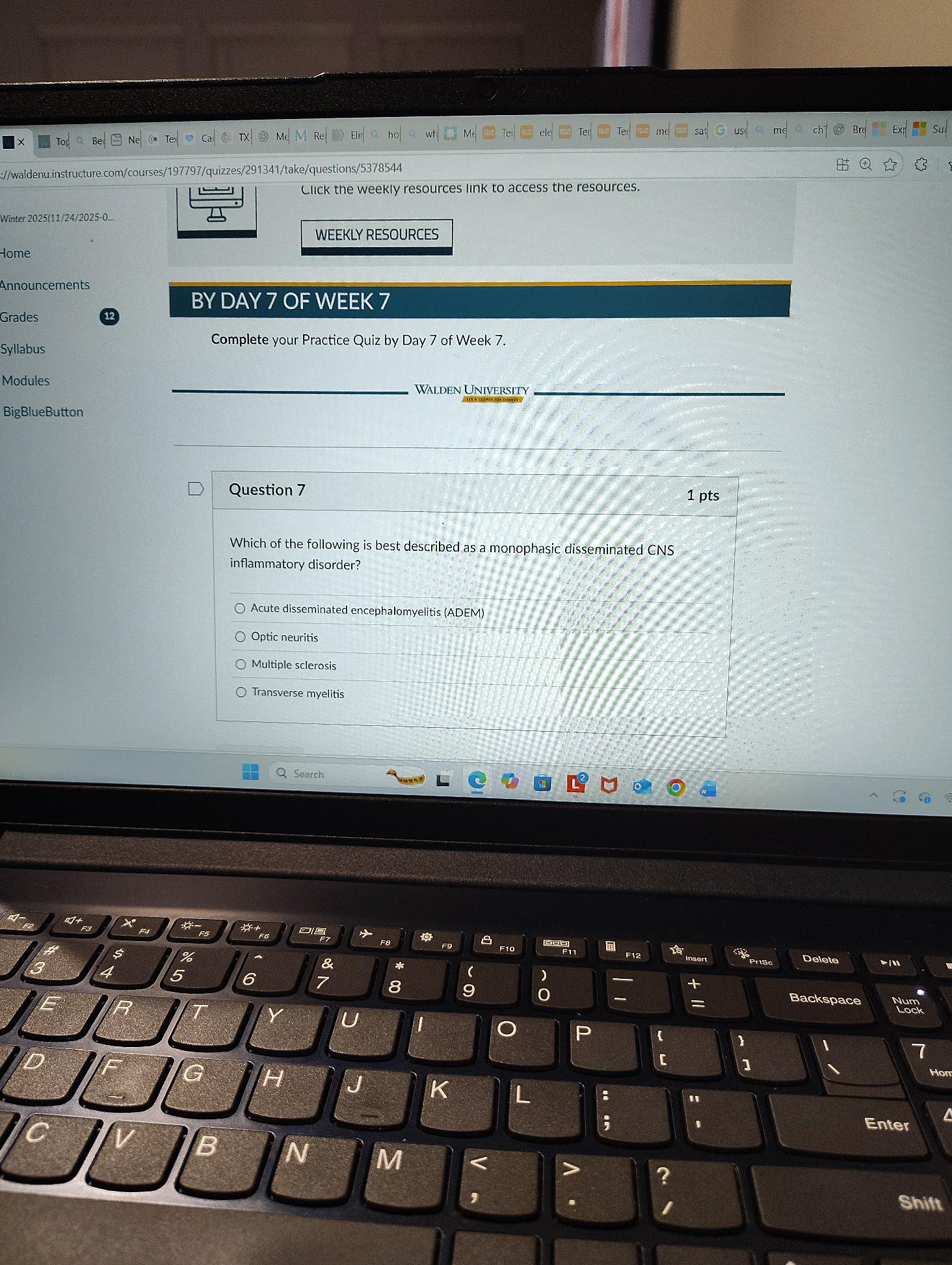 Question 7 Which of the following is best | StudyX
