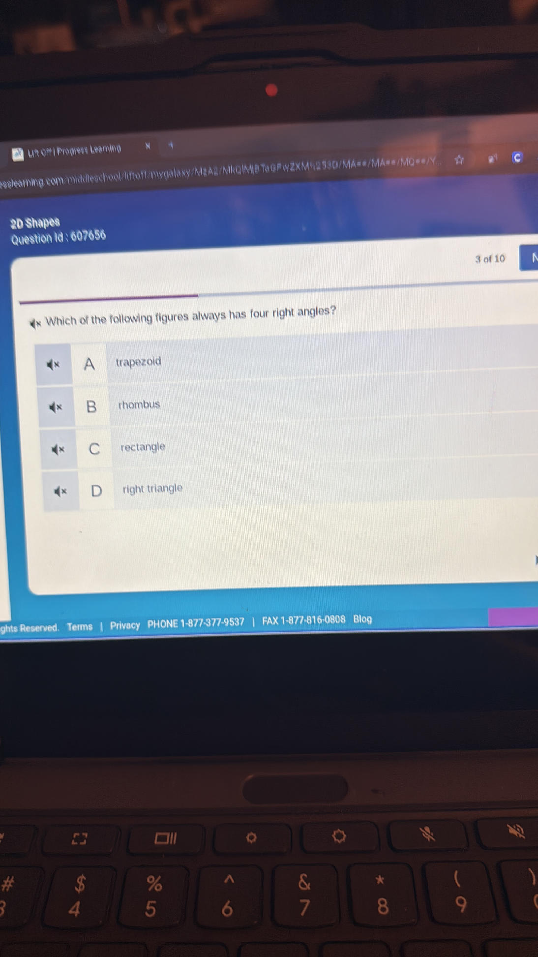 Which of the following figures always has | StudyX