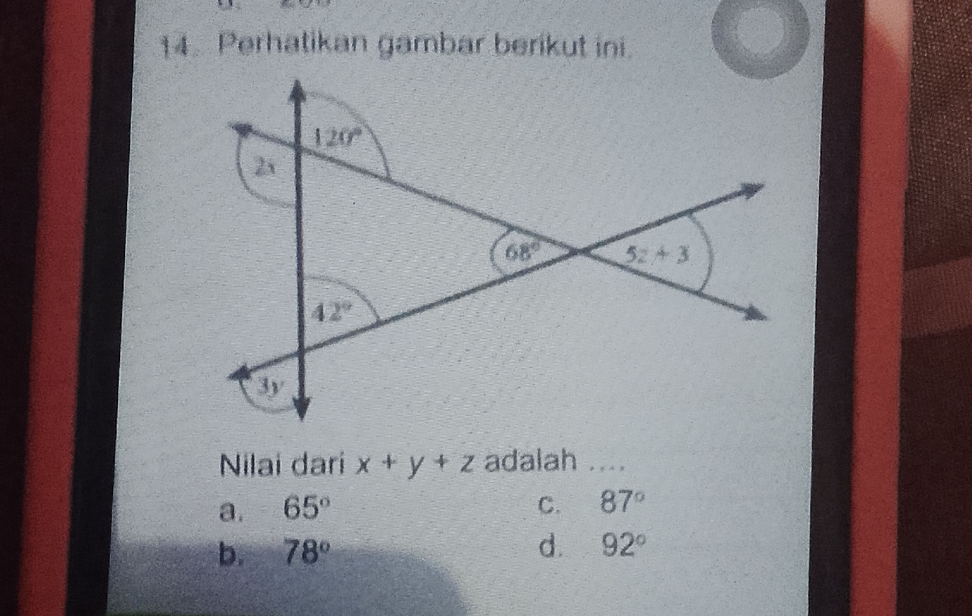 Perhatikan gambar berikut ini. [Diagram | StudyX