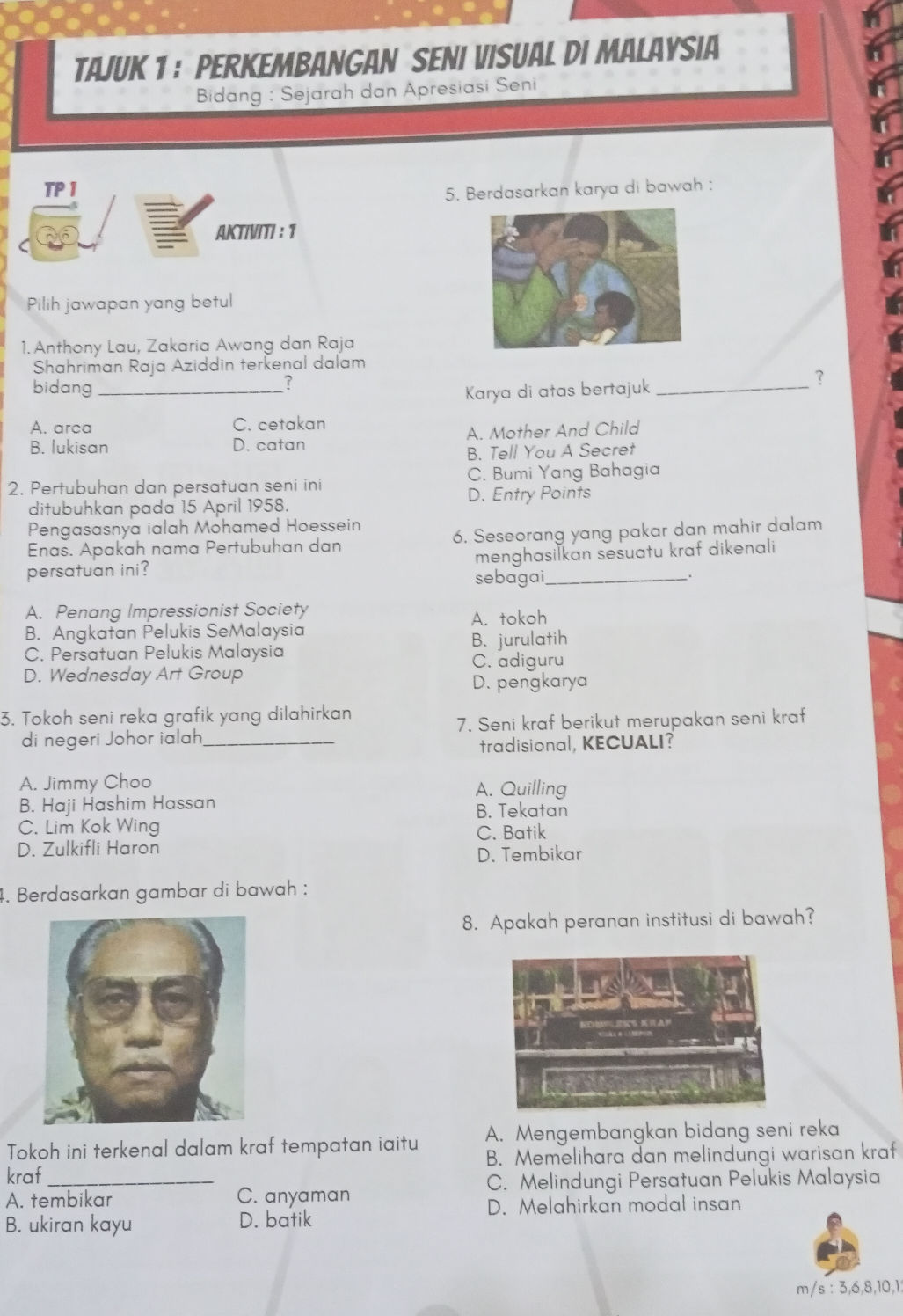 1. Anthony Lau, Zakaria Awang dan Raja | StudyX