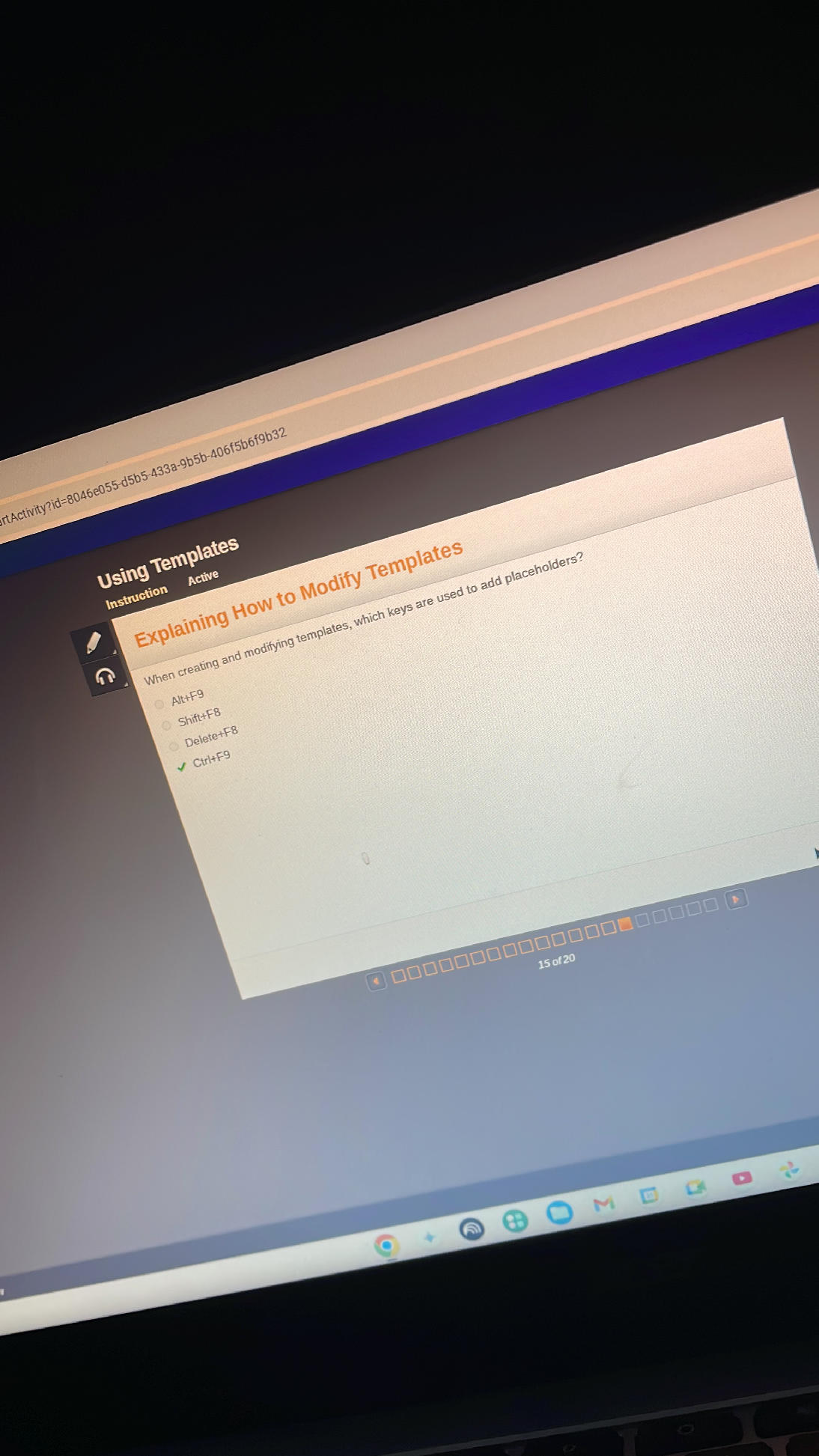 Explaining How to Modify Templates When | StudyX