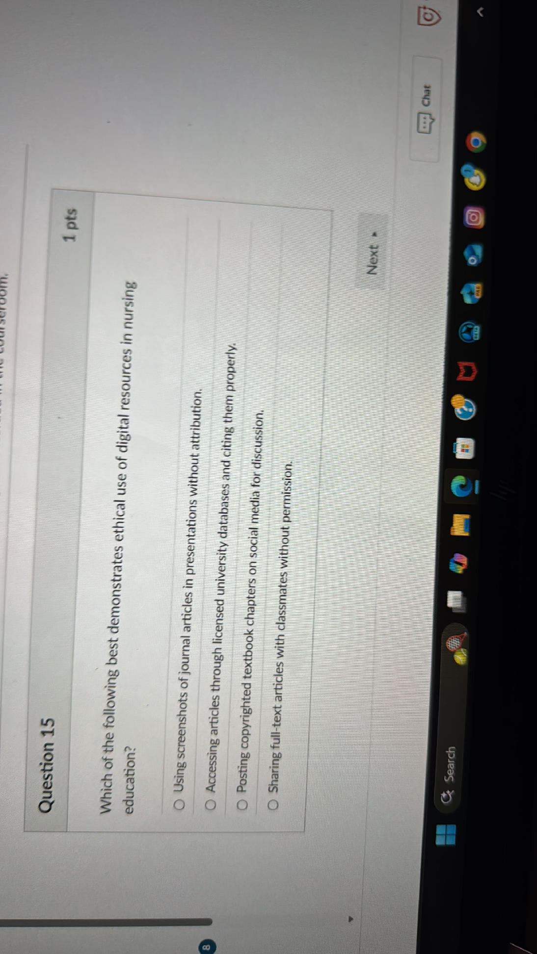 Which of the following best demonstrates | StudyX