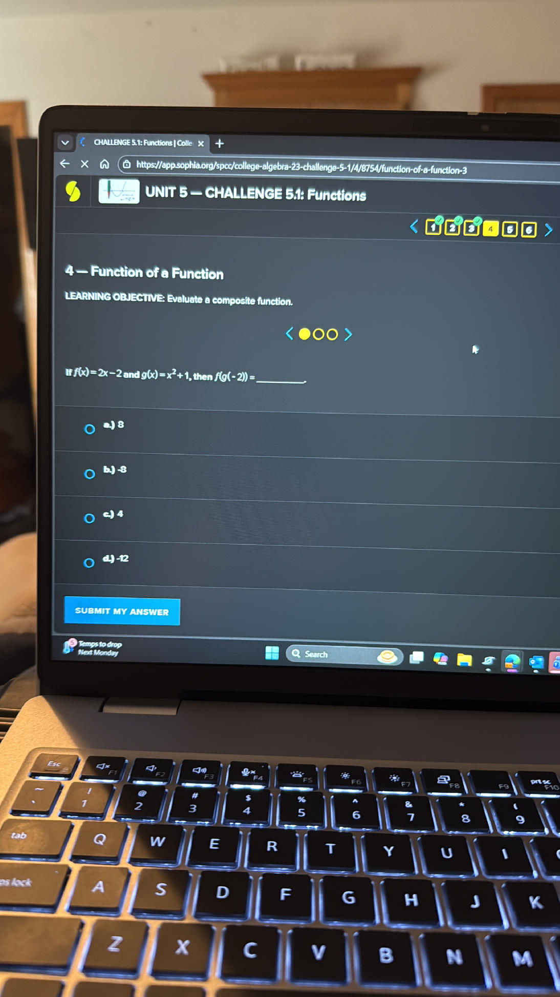 4 - Function of a Function LEARNING | StudyX