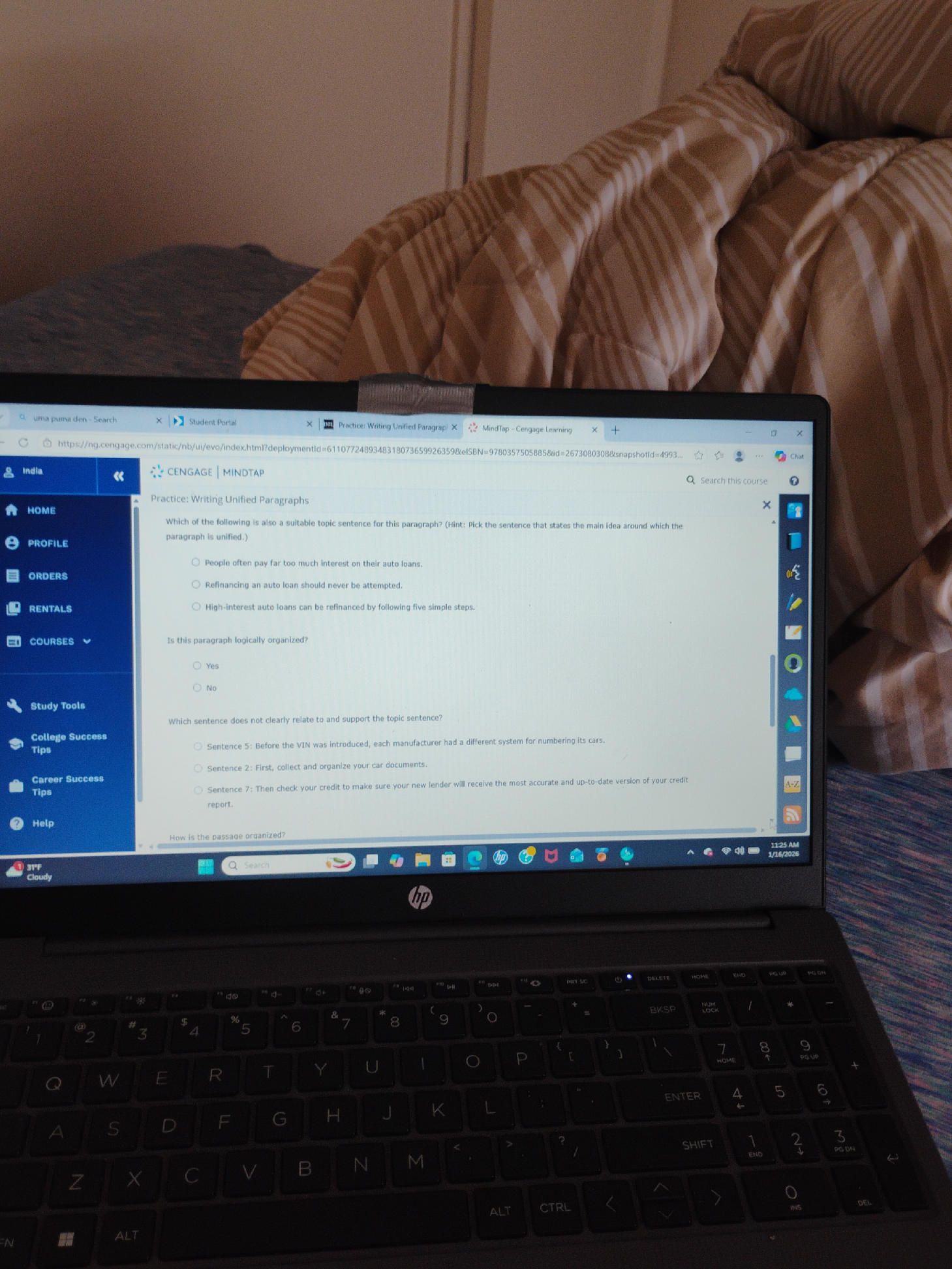 Practice: Writing Unified Paragraphs Which | StudyX