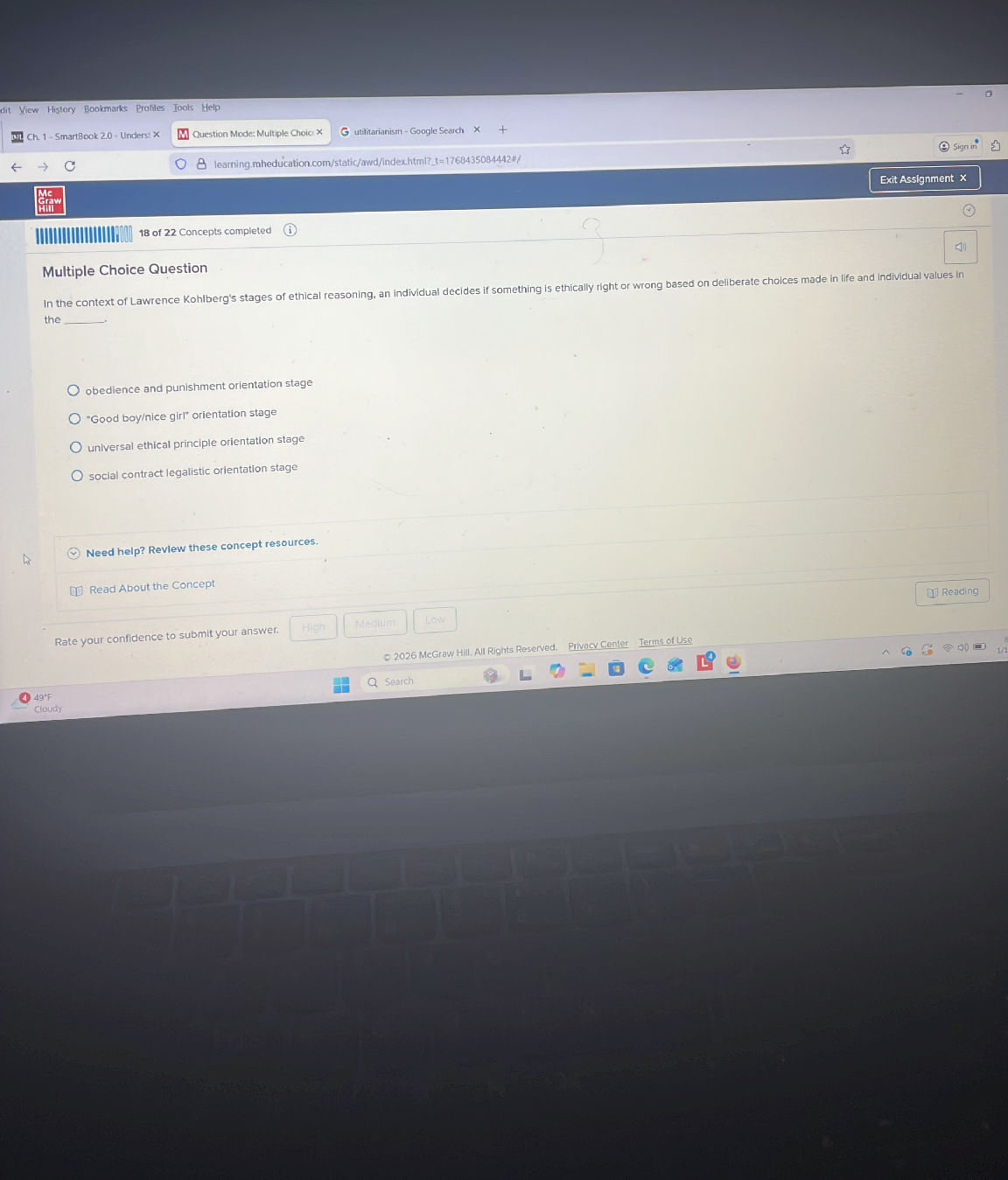 Multiple Choice Question In the context of | StudyX