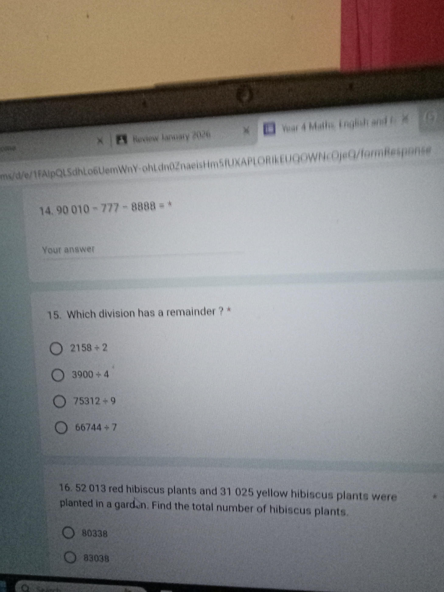 52 013 red hibiscus plants and 31 025 yellow | StudyX