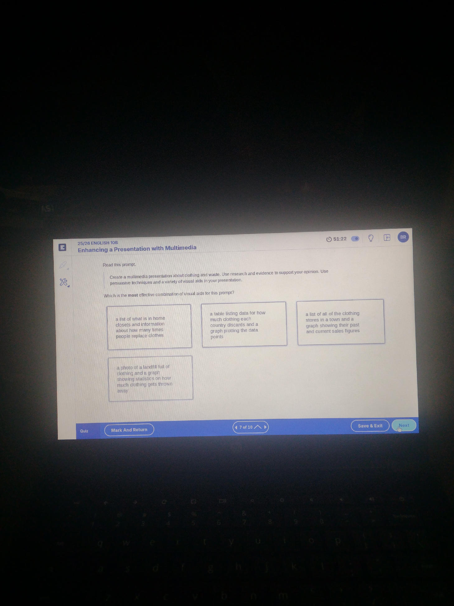 Read this prompt. Create a multimedia | StudyX