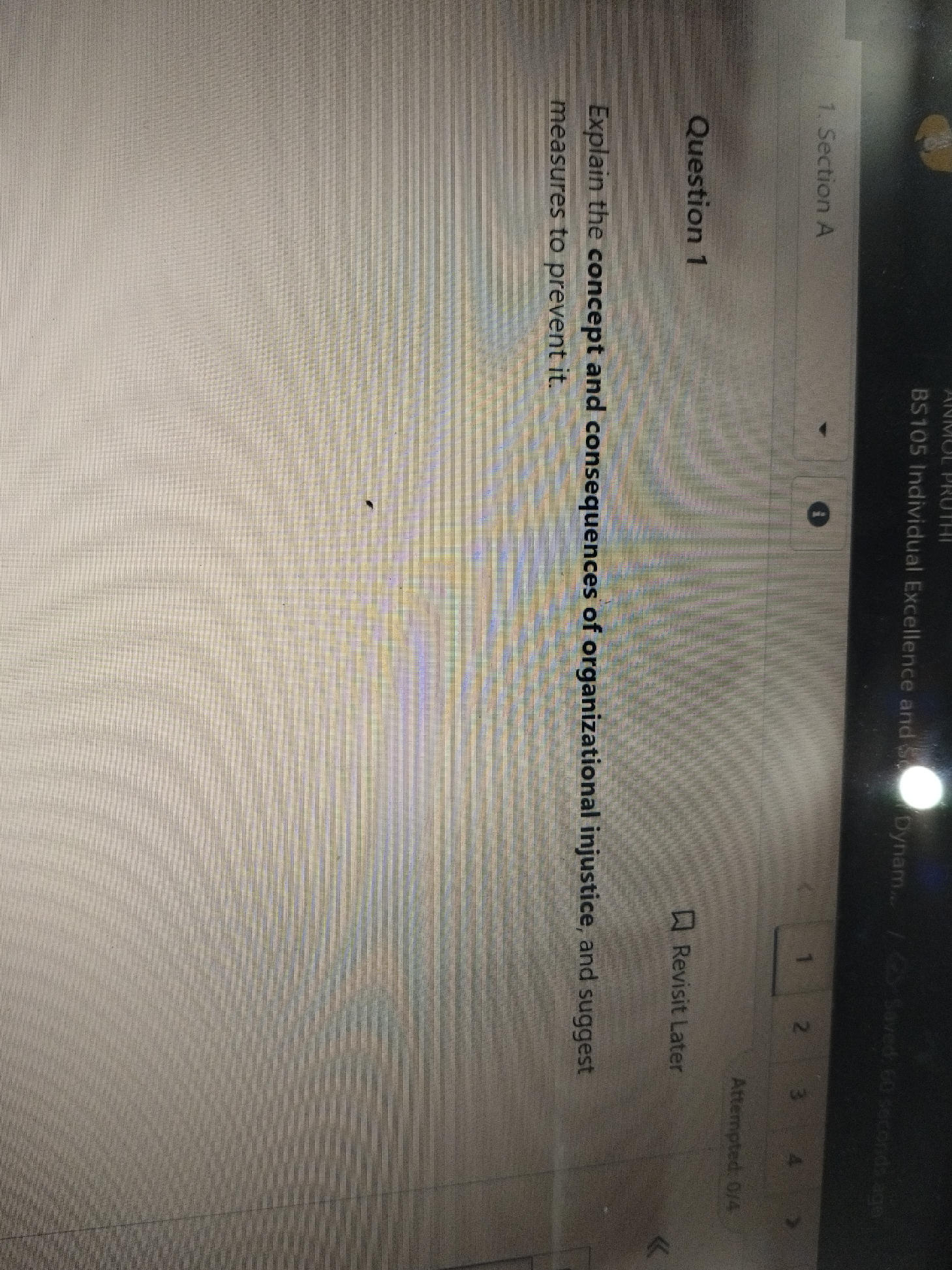 Explain the concept and consequences of | StudyX