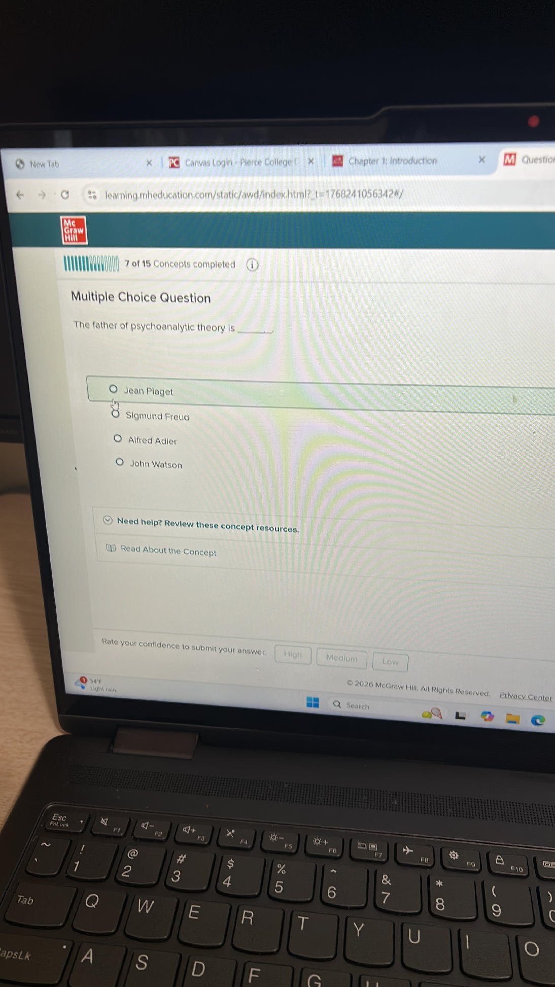 Multiple Choice Question The father of | StudyX